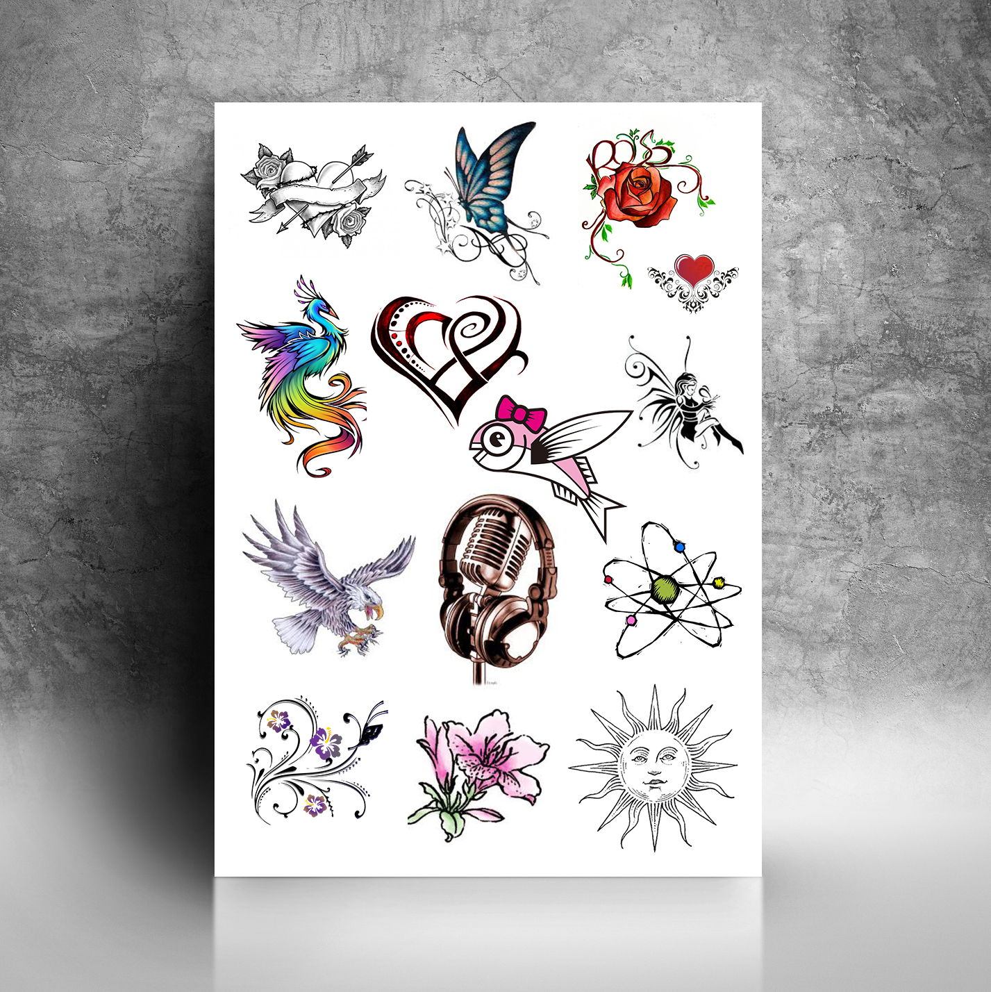 Full A4 Sheet Tattoo – mestyle.co.uk